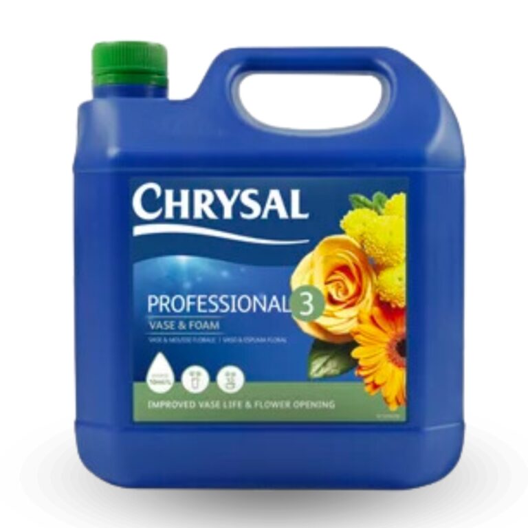 Chrysal Professional 3 Vase Solution (Liquid Form) – Chrysal Flower Food